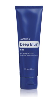New Seal DoTERRA Deep Blue doterra Rub Body Cream - 4 oz | eBay