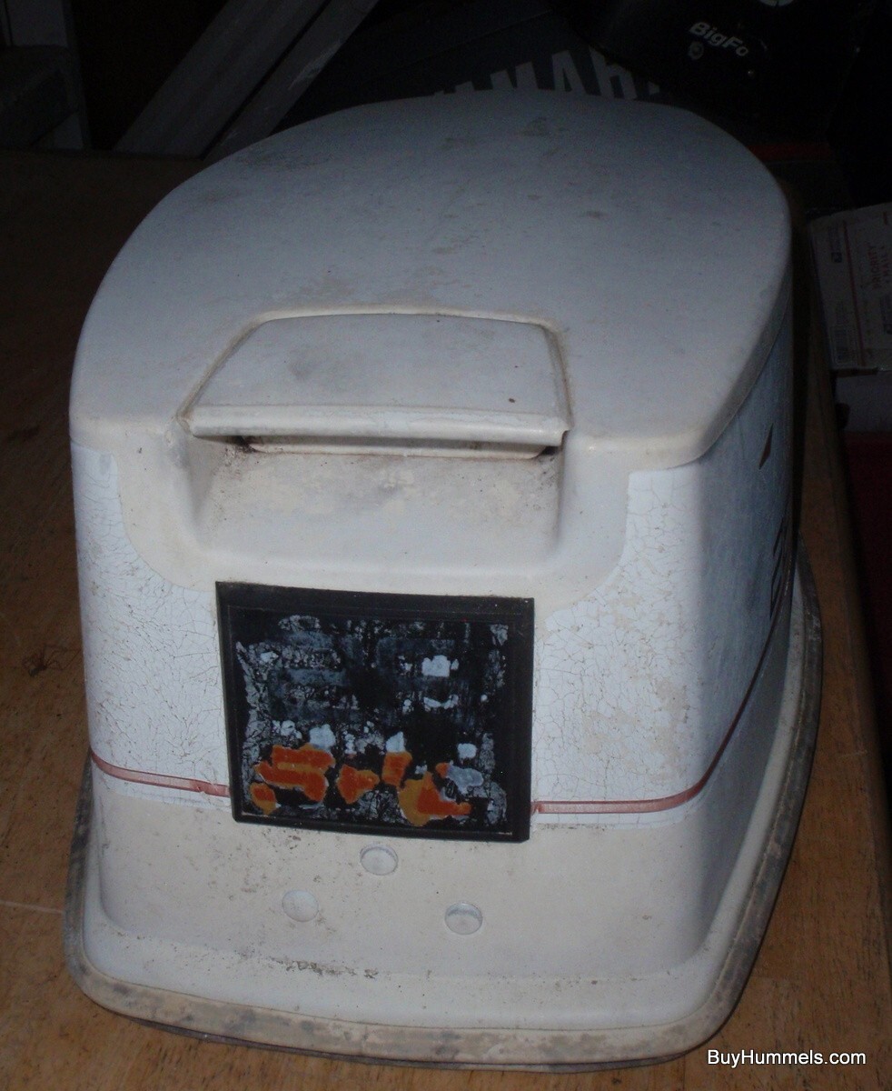 0397905 Evinrude Johnson Outboard 28 HP SPL Top Engine Motor Cowl Cover ...