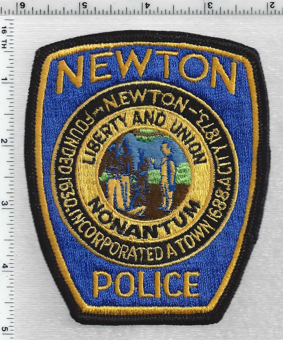 Newton Police (Massachusetts) Shoulder Patch - new from 1990 | eBay