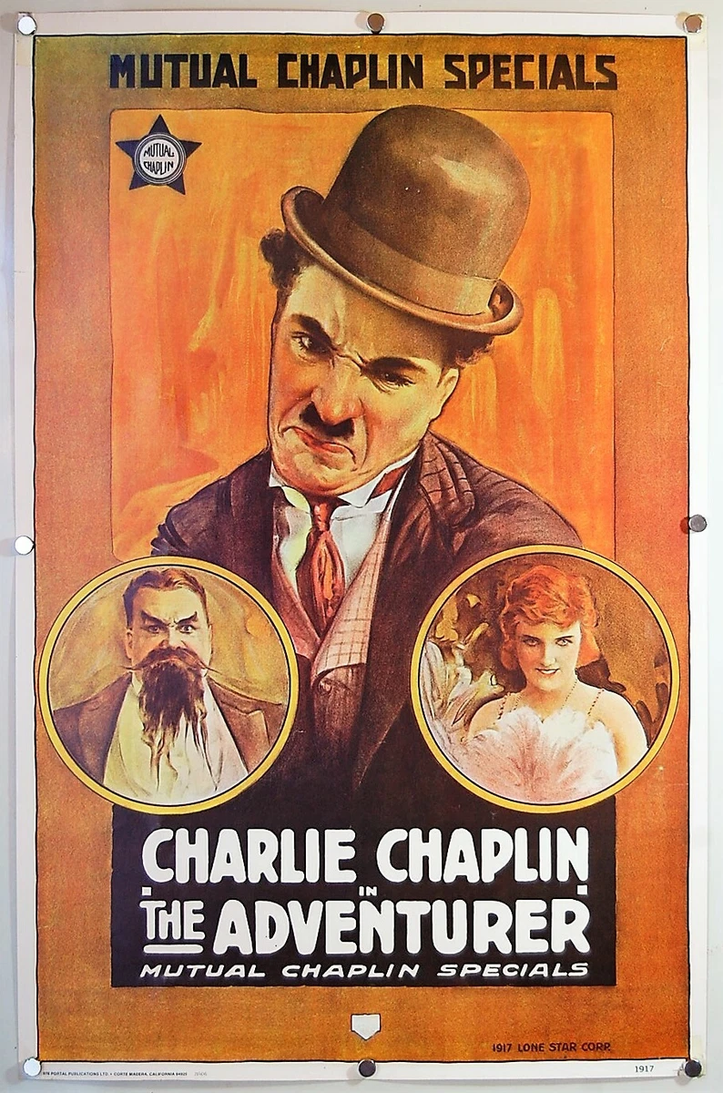 Vintage Charlie Chaplin Poster