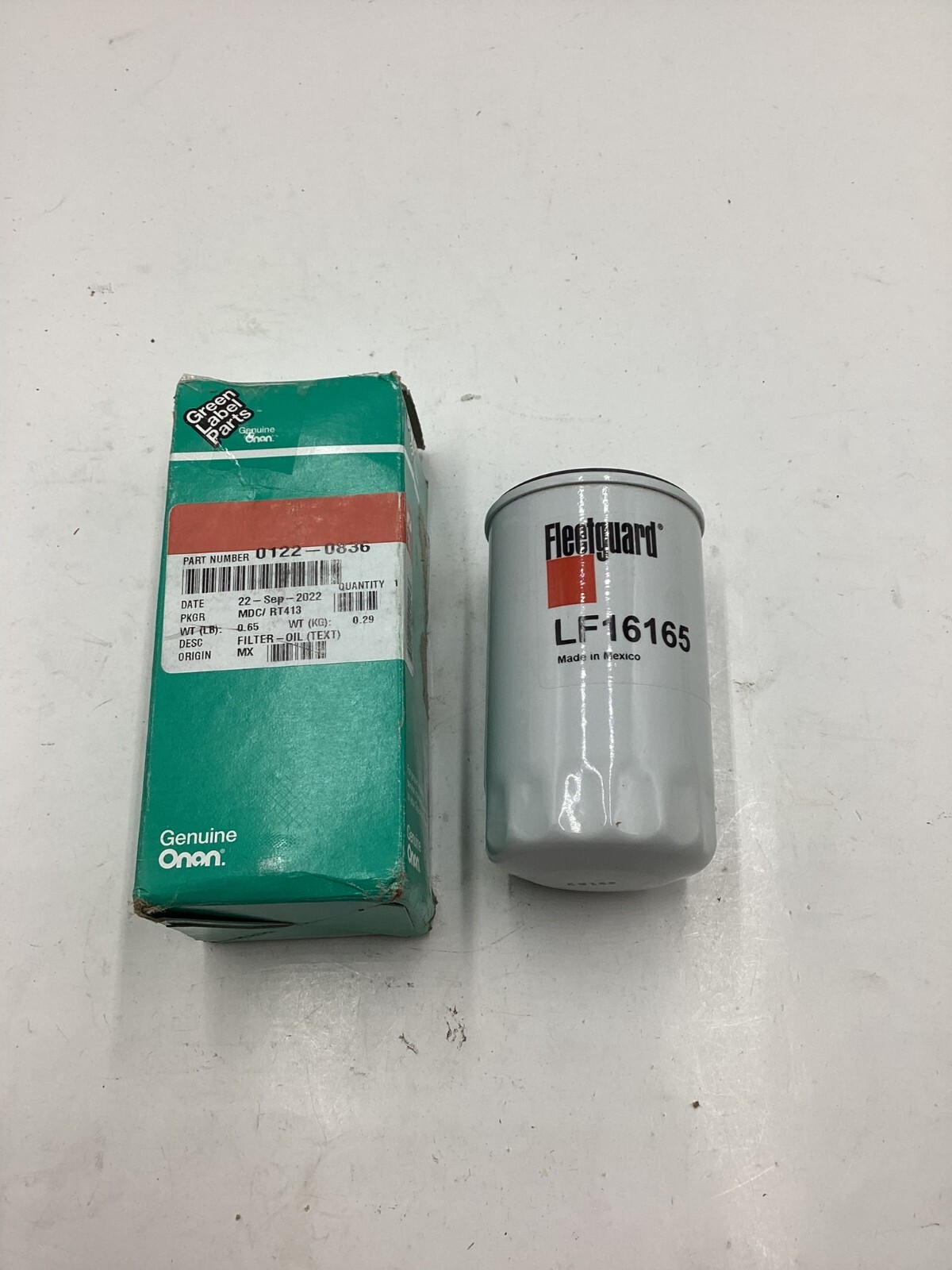 FLEETGUARD LF16165 - cross reference oil filters | oilfilter ...