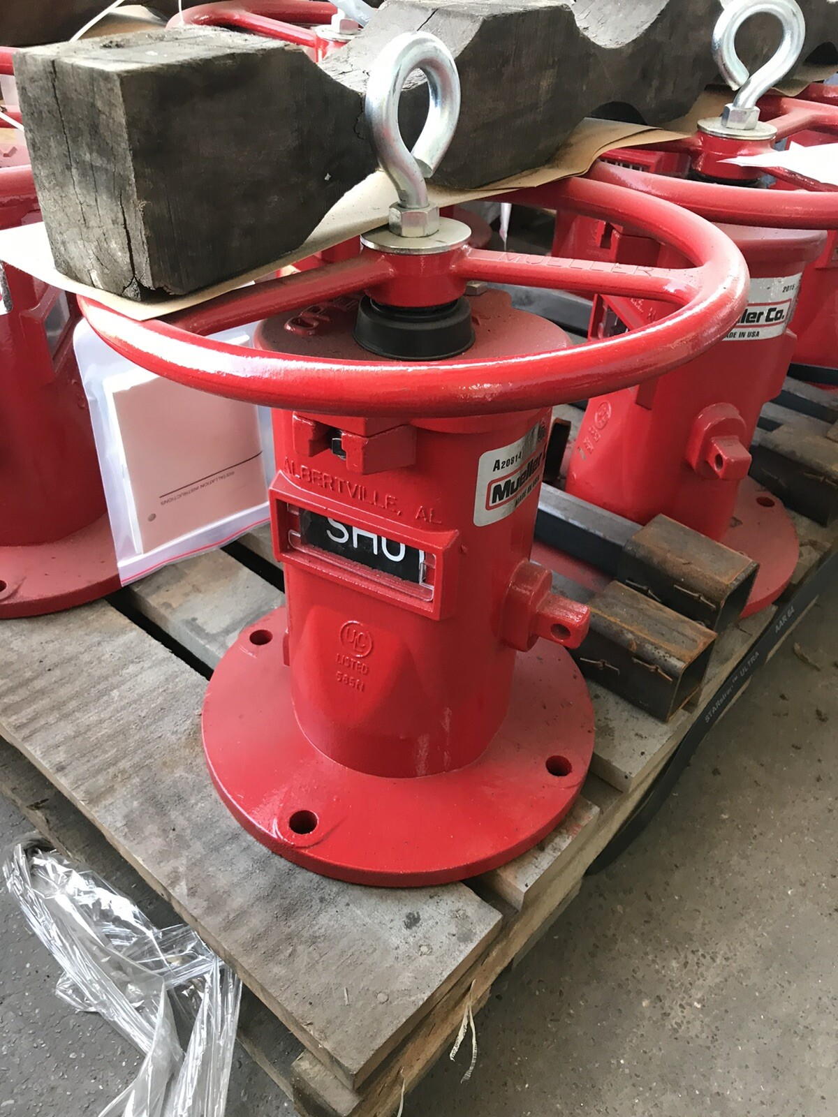 A-20814 MUELLER KV2945W CI WALL INDICATOR POST F/4-12 VLV 7000360520 ...