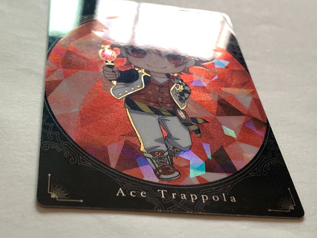 Ace Trappola Disney Twisted Wonderland Plastic card Japanese collection ...