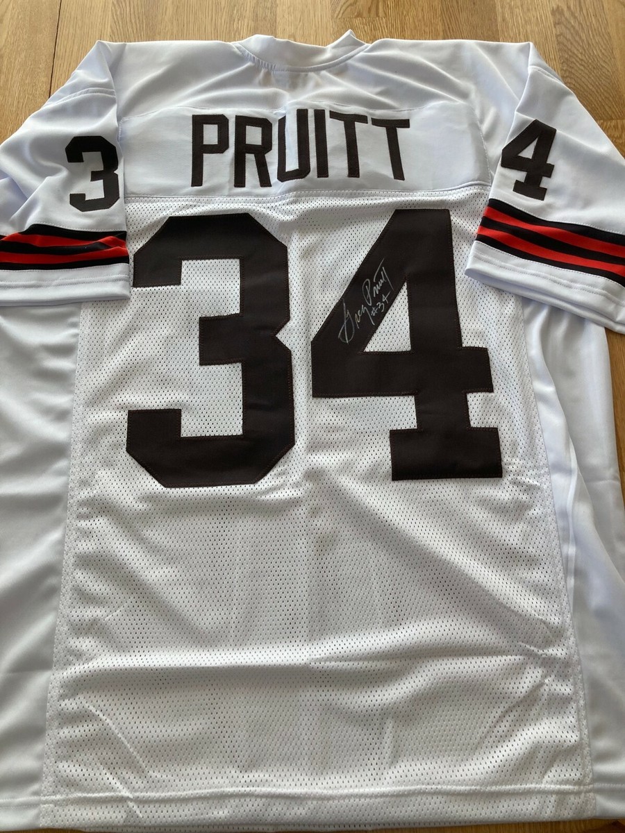 Greg Pruitt Jersey Oklahoma Sooners Greg Pruitt Signed Jersey W/COA
