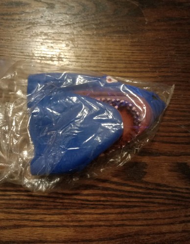 Vintage Rare 1996 Street Sharks Shark Rubber Hand Puppet Ripster Blue ...