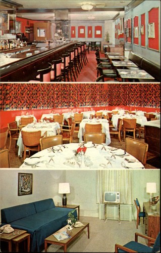 Elizabeth Carteret Hotel New Jersey ~ mid century modern decor ...