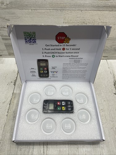 Trebisky Buzzer System Wireless Buzz System For Game Show OPEN BOX NEW ...