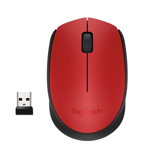 Souris Logitech M171 Rouge-K Ambidextre RF Sans Fil Optique 1000 DPI | eBay
