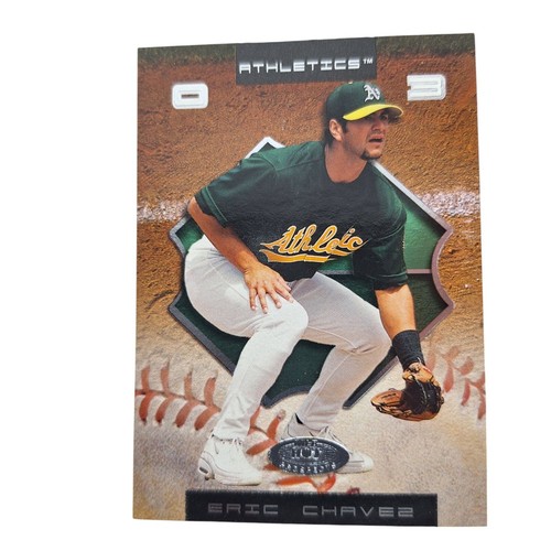 2002 Fleer Hot Prospects Eric Chavez #40 Oakland Athletics MLB Baseball ...