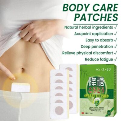 Care Patch Diabetic Patch Blood Sugar Regulator Blood Sugar Control ...