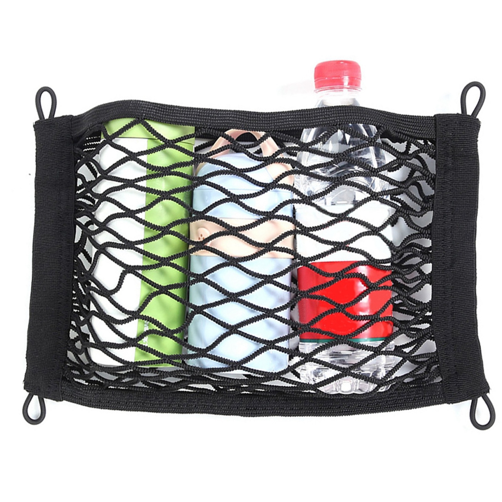 Car Trunk Side Cargo Luggage Elastic Storage Net Mesh Pocket Organizer ...