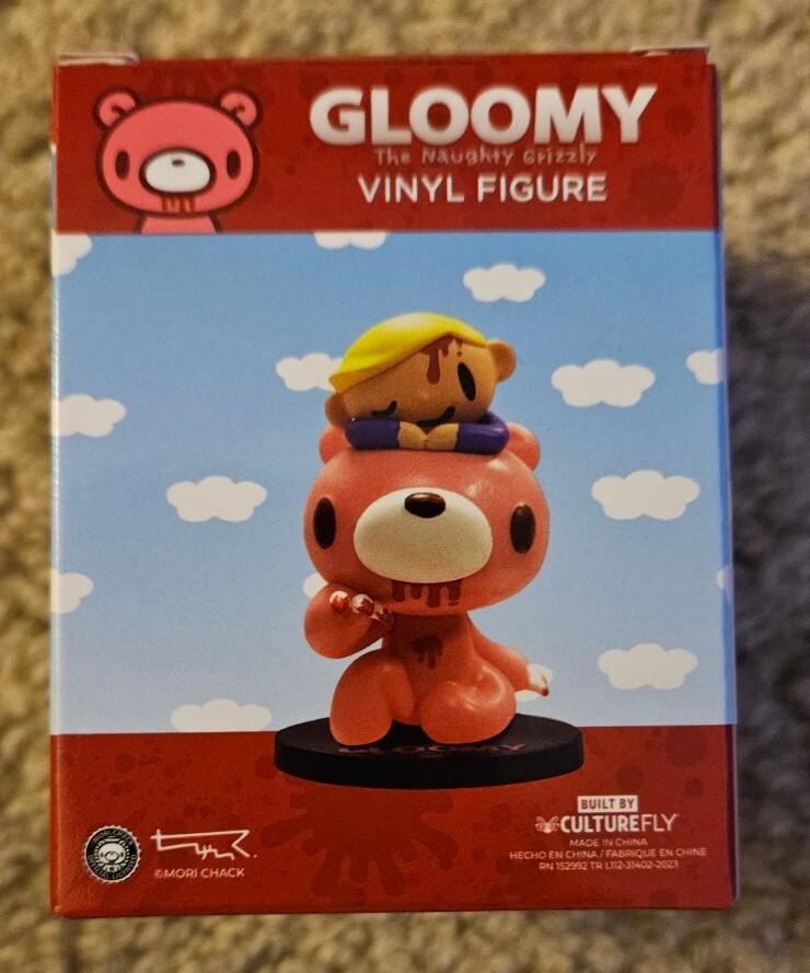 Bloody Gloomy Bear Vinyl Figure Mini Culturefly The Naughty Grizzly ...