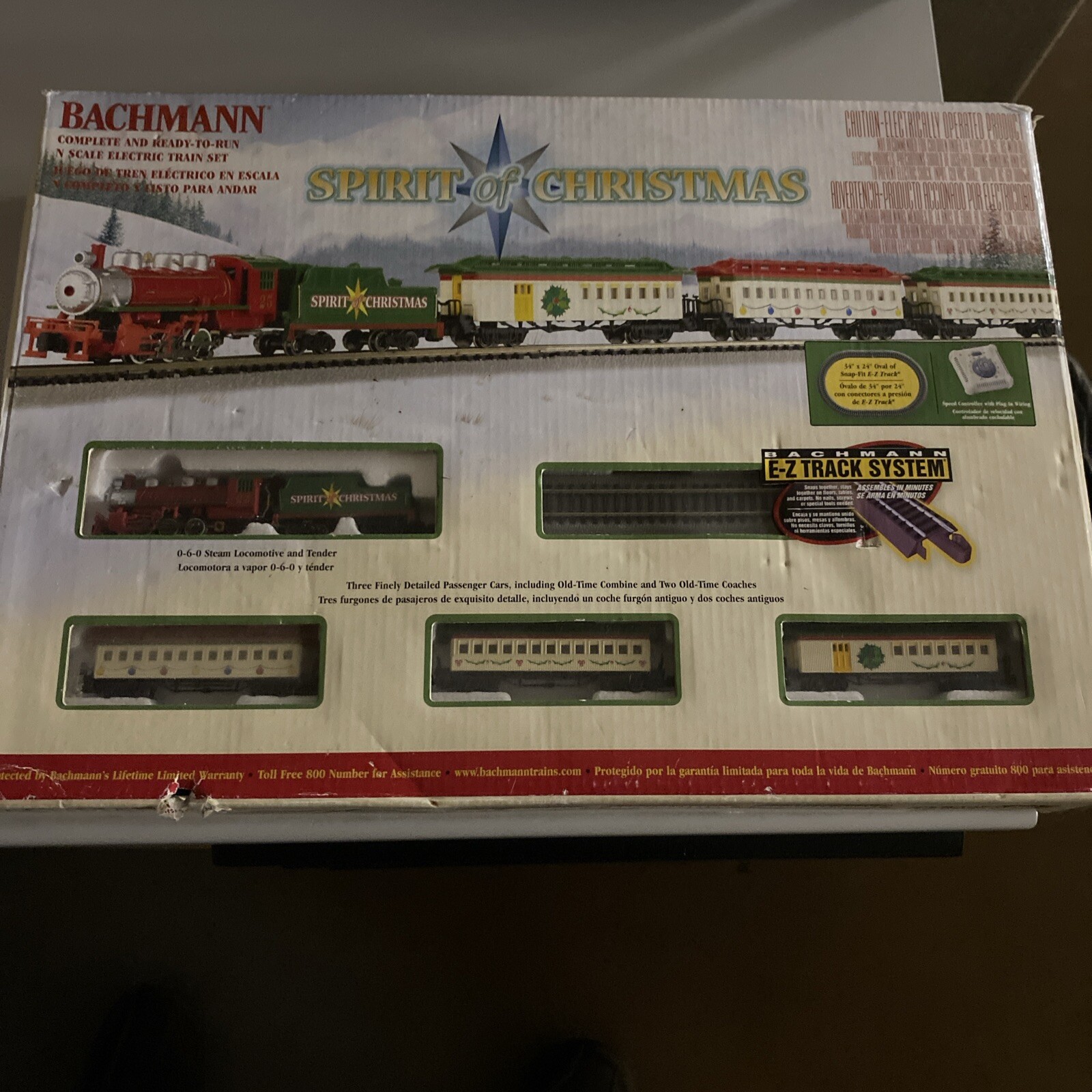 Bachmann Spirit of Christmas N Scale Trane Set for sale online | eBay
