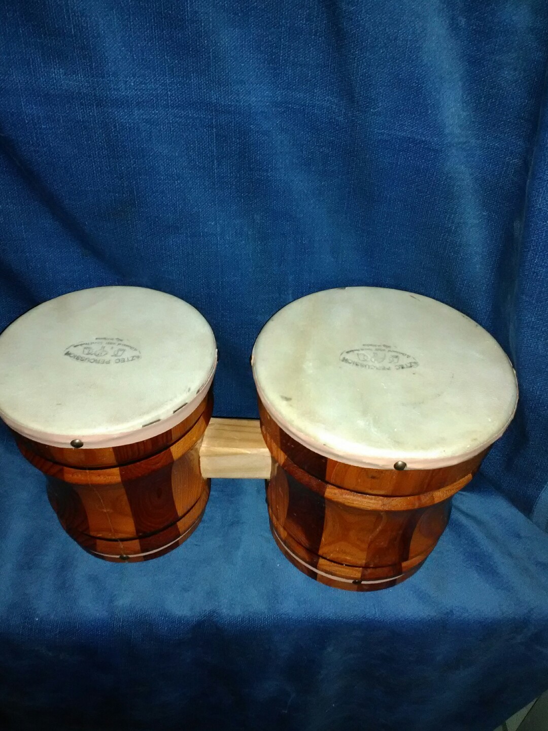 Vintage Antique Aztec Performance BONGOS Bongo Spanish Mexican African ...