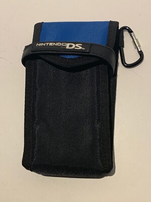 Nintendo Ds Carry Case Bag Holster Black Blue Pouch | eBay