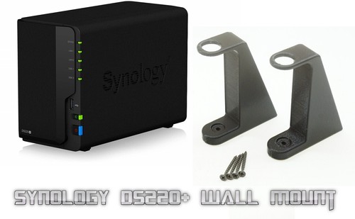 Wall Mount Bracket for Synology DS220+, DS218, DS216 two-bay NAS | eBay