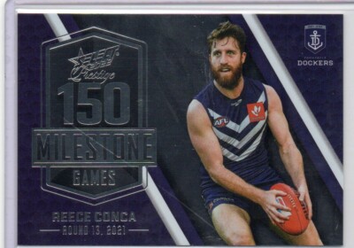 REECE CONCA MILESTONES 2022 PRESTIGE FREMANTLE DOCKERS 052/195 | eBay ...