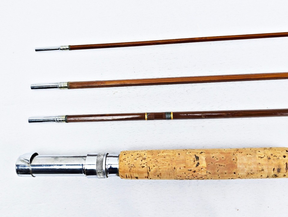 Horrocks-Ibbotson 9 ft 3 in 3 pc Combination Bamboo Casting Flyrod | eBay