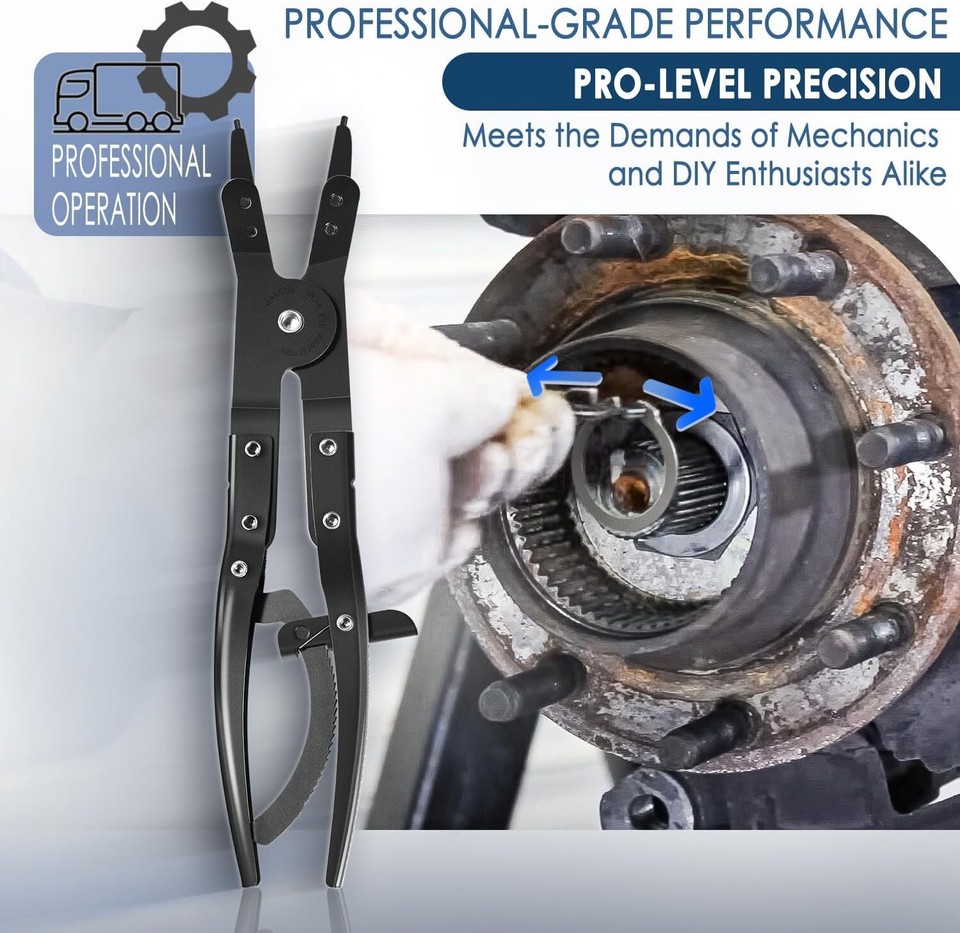 38700 Large Spindle Snap Ring Pliers Retaining Ring Pliers for Ford ...