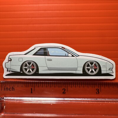 Nissan Skyline GTR R33 Sticker Decal Racing Car Skateboard Laptop Flask ...