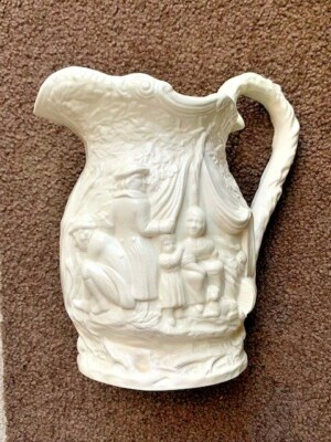Pitchers - Parian Ware Pitcher