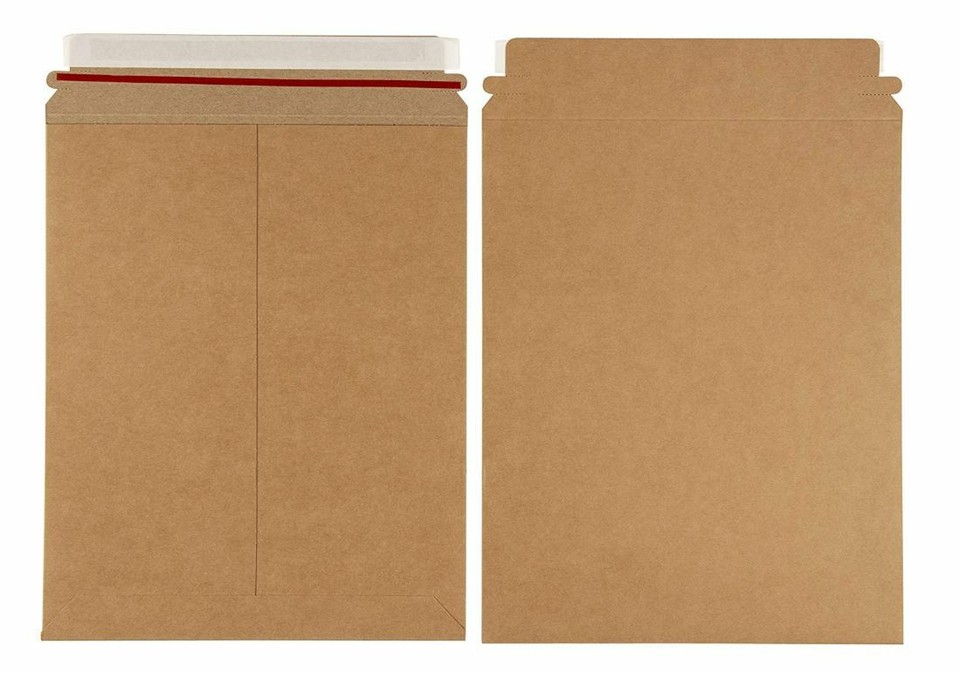 Comic Book Shipping Mailer 25 Pack 9x11.5" Ultra Strong Cardboard Flat ...