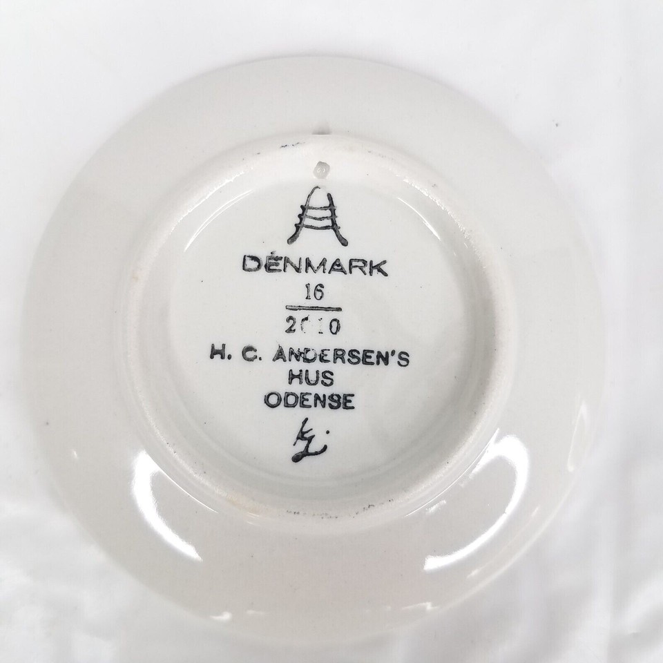 Royal Copenhagen Plaquette 16-2010 HC Andersens Hus Odense Mini Denmark ...