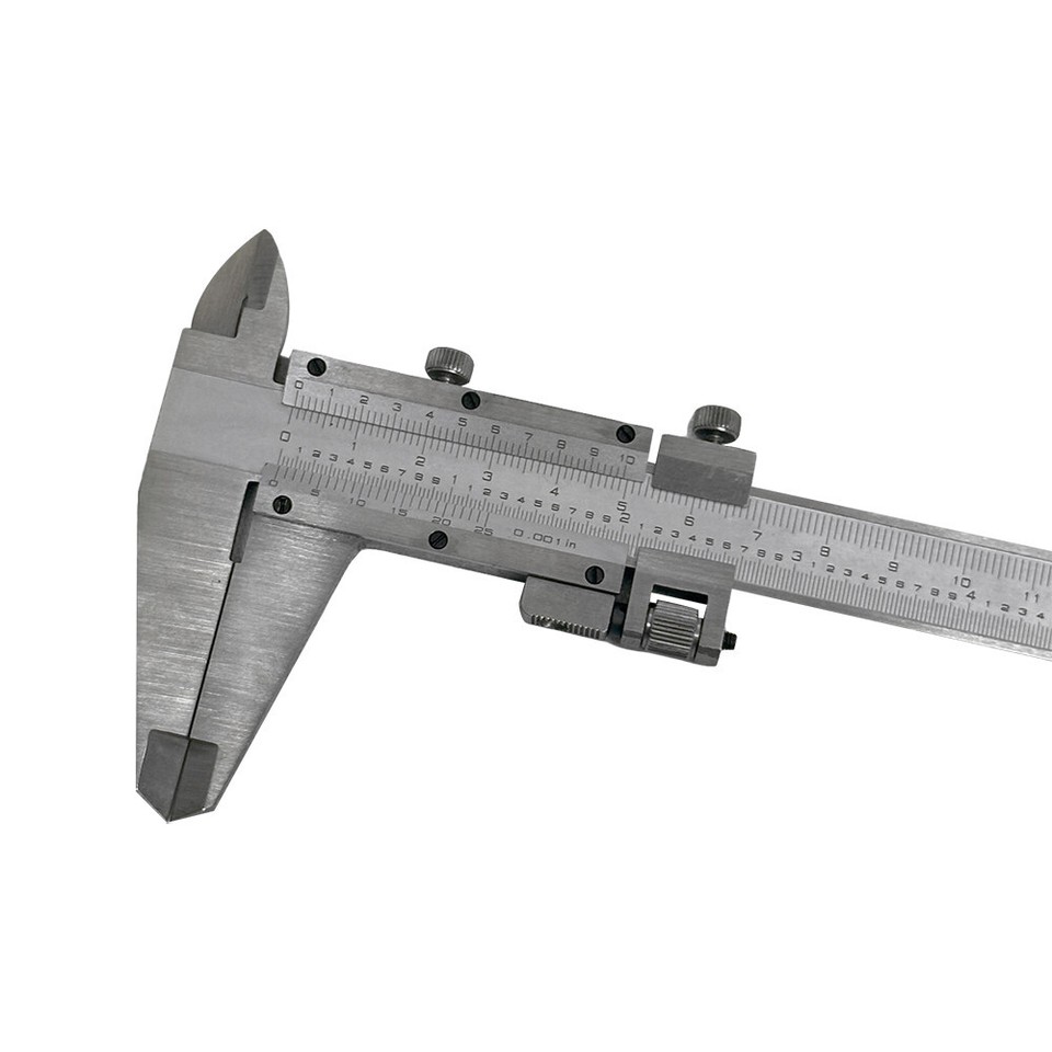 .001"/.02MM 8" Precision Vernier Caliper Graduation Stainless Hardened ...