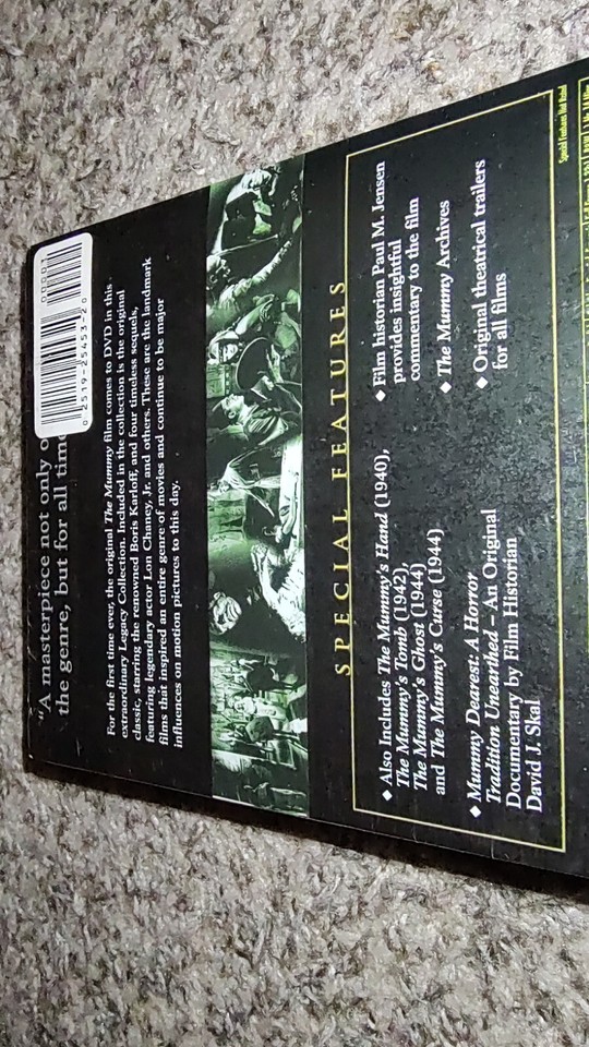 The Mummy: The Legacy Collection (DVD, 2004, 2-Disc Set) New Sealed ...