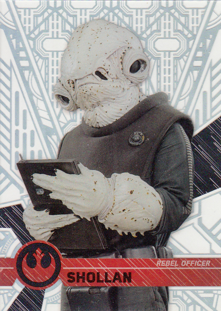 2017 STAR WARS HIGH-TEK FORM 2 PATTERN 3 CARD #80 SHOLLAN | eBay