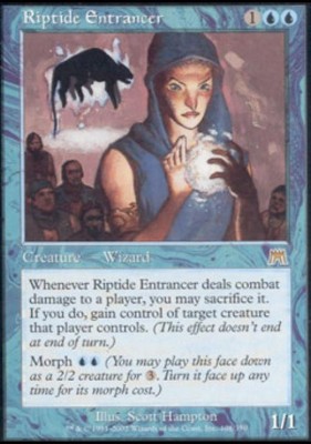 Riptide Entrancer - Medium Play MTG Onslaught | eBay