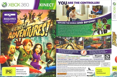 50D NEW SEALED DVD KINECT ADVENTURES! | eBay Australia