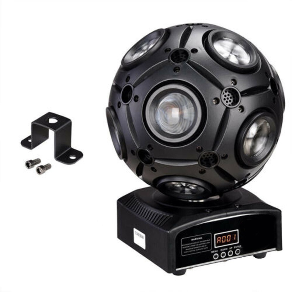 DMX RGBW LED DJ Moving Head Stage Lighting Beam Bar Disco Club Party ...