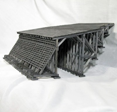 TIMBER MOUNTAIN SNOWSHED HO HOn3 Model Railroad Structure Wood Kit ...