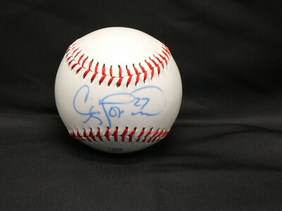 Craig Monroe Hand Signed Baseball MLB Cubs Pirates Tigers Twins Rangers ...