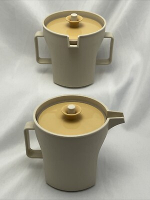 Vintage Tupperware, Cream And Sugar Set | eBay