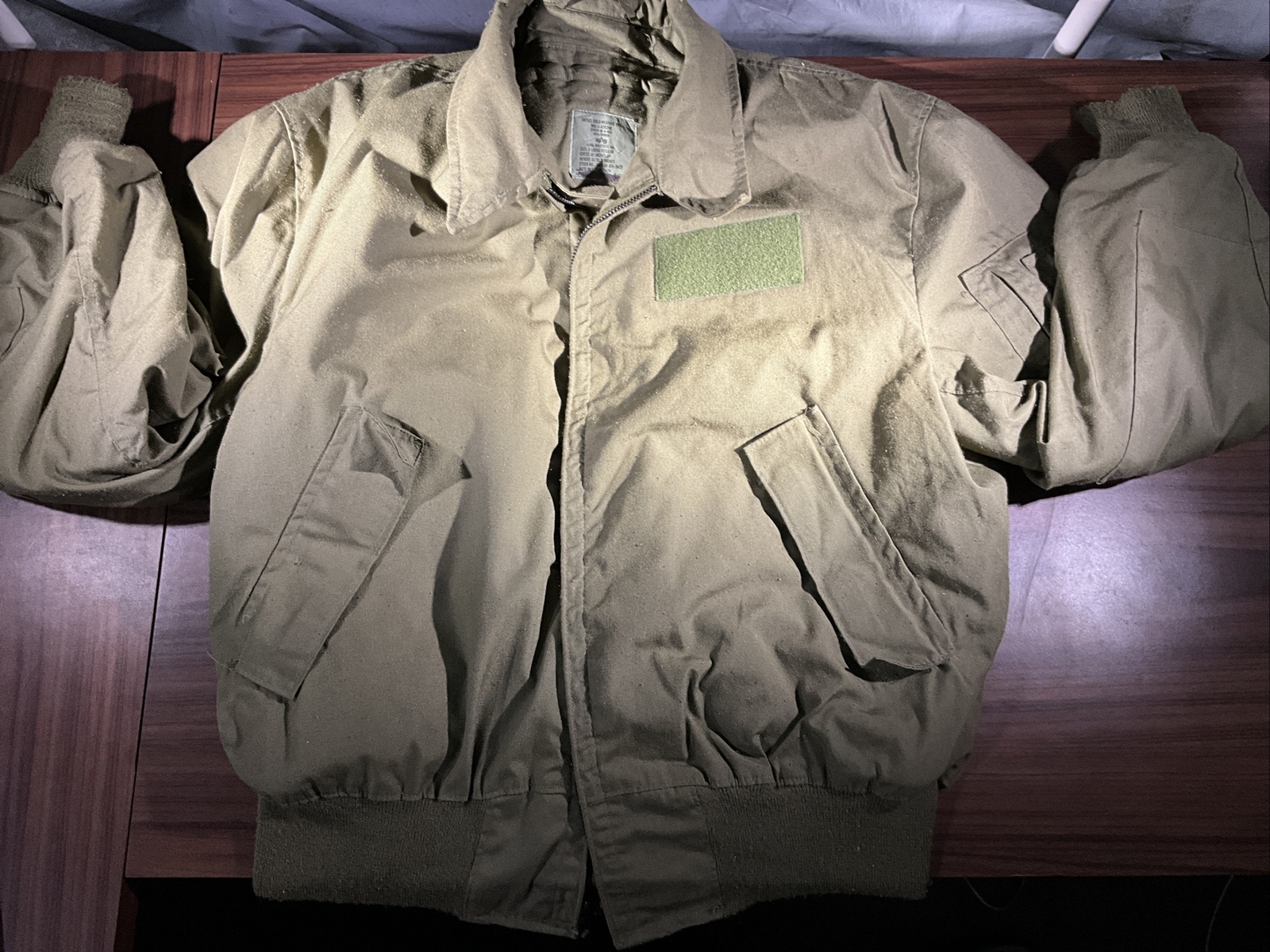 Vintage US Military Jacket Cold Weather High Temperat… - Gem