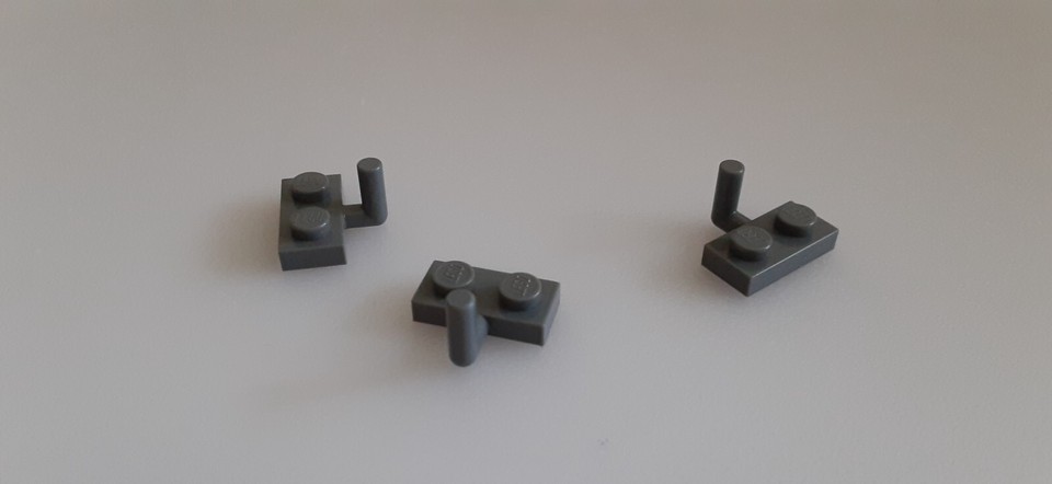 Lego Parts-Plate, Modified 1x2 With Bar Arm Up (Horizontal Arm 6mm ...