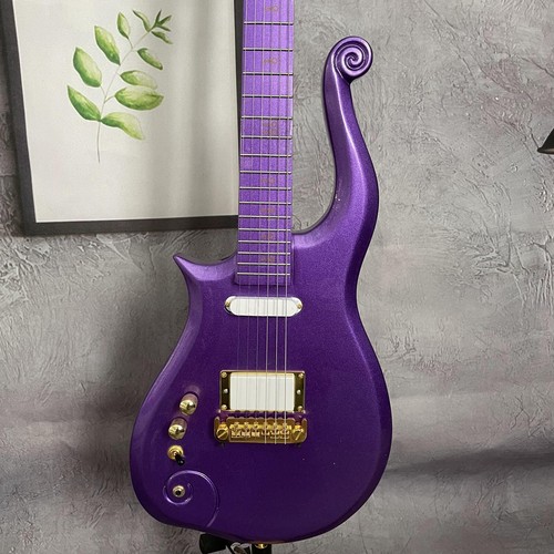 Left Handed Prince Purple Electric Guitar Gold Hardware Maple Neck SH ...