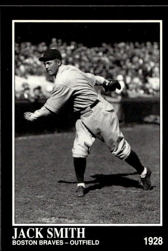 1992 Conlon Collection TSN 507 Jack Smith Boston Braves Baseball Card ...