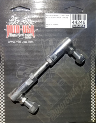 shifter linkage Harley FXR mid foot controls Mid-USA 44246 chrome NOS ...