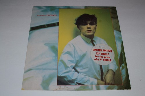 Associates~Club Country 12" Single~Associates ASC2T~Electronic ...