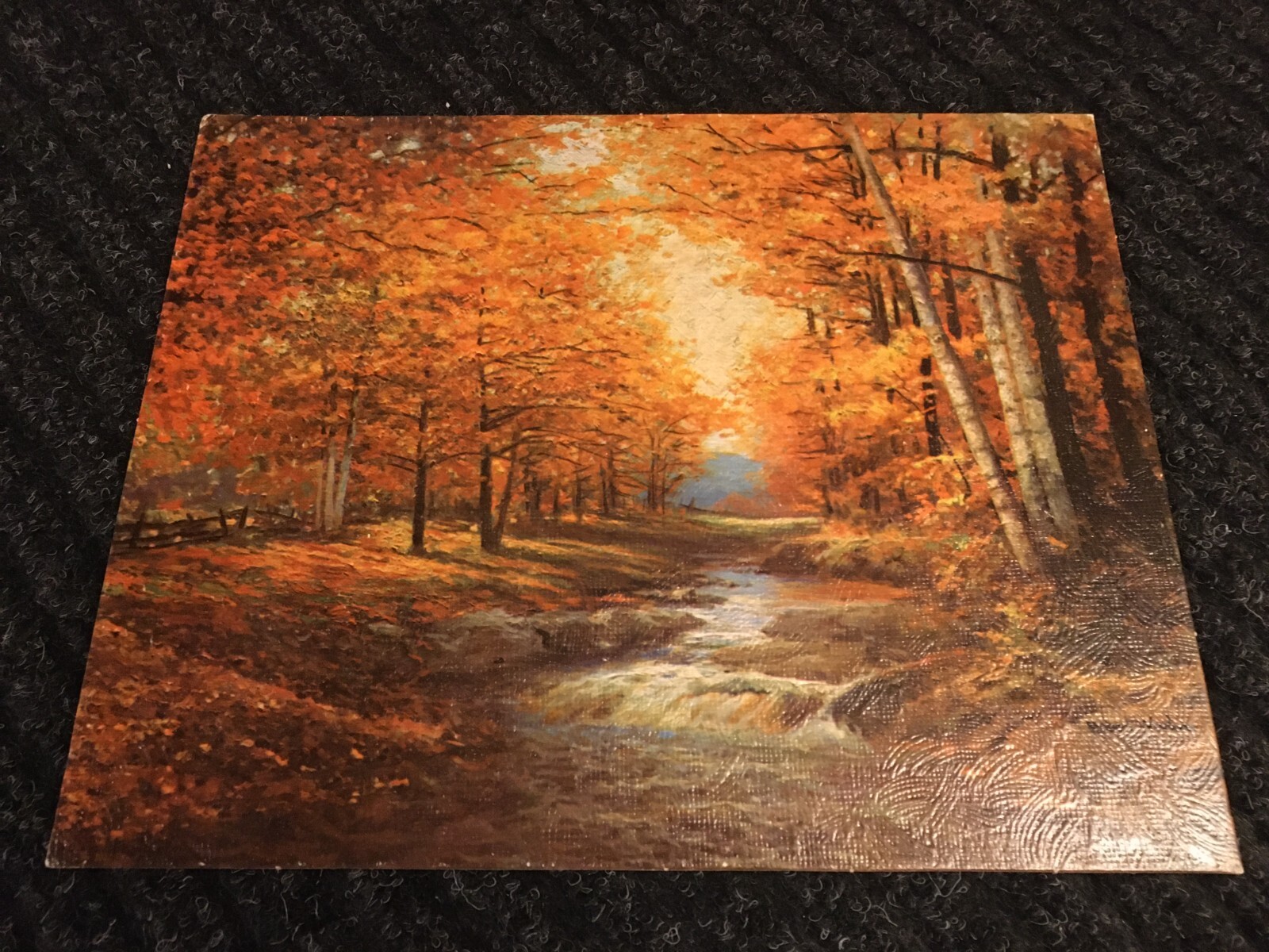 Art Print Lithograph Winde Fine Prints Autumn Leaves No 310 8x10 Robert ...