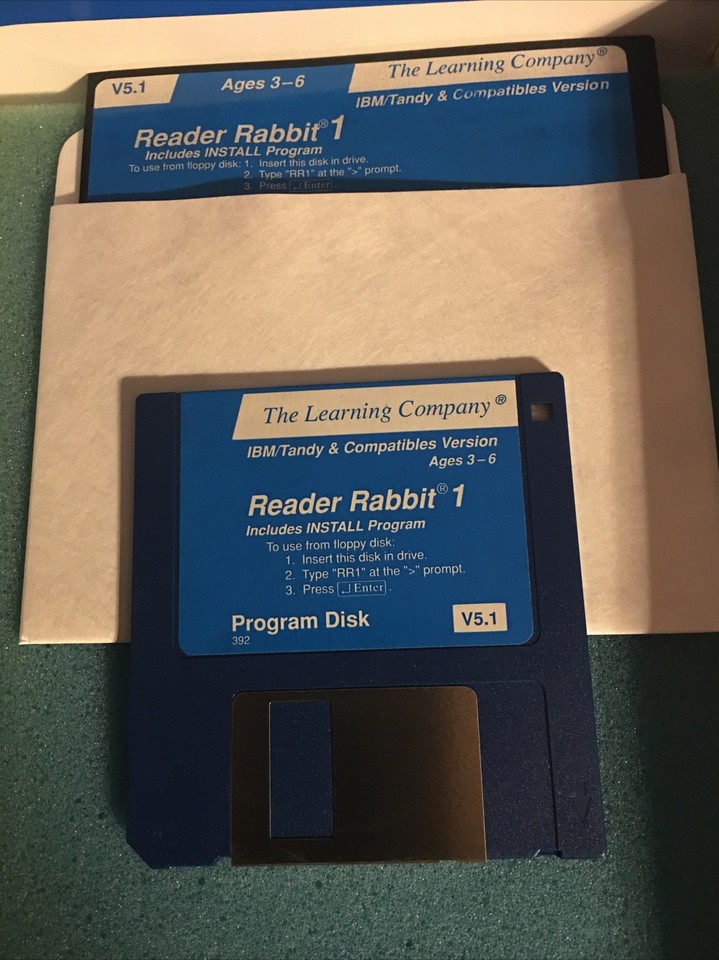 Reader Rabbit 1 IBM & Compatibles | eBay
