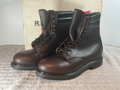NOS VINTAGE BROWN RED WING STEEL TOE BOOTS 2204 MULTIPLE SIZES | eBay