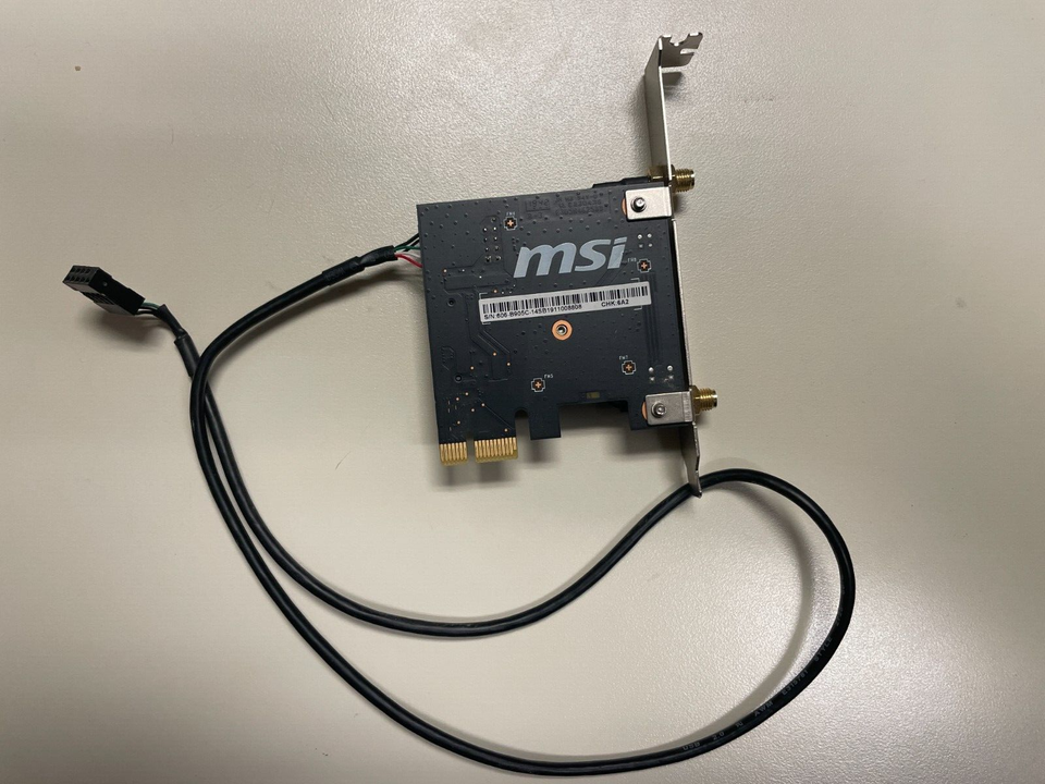 MSI Herald-AC MS-B905C AC905C Wireless PCIe Network Adapter Card | eBay
