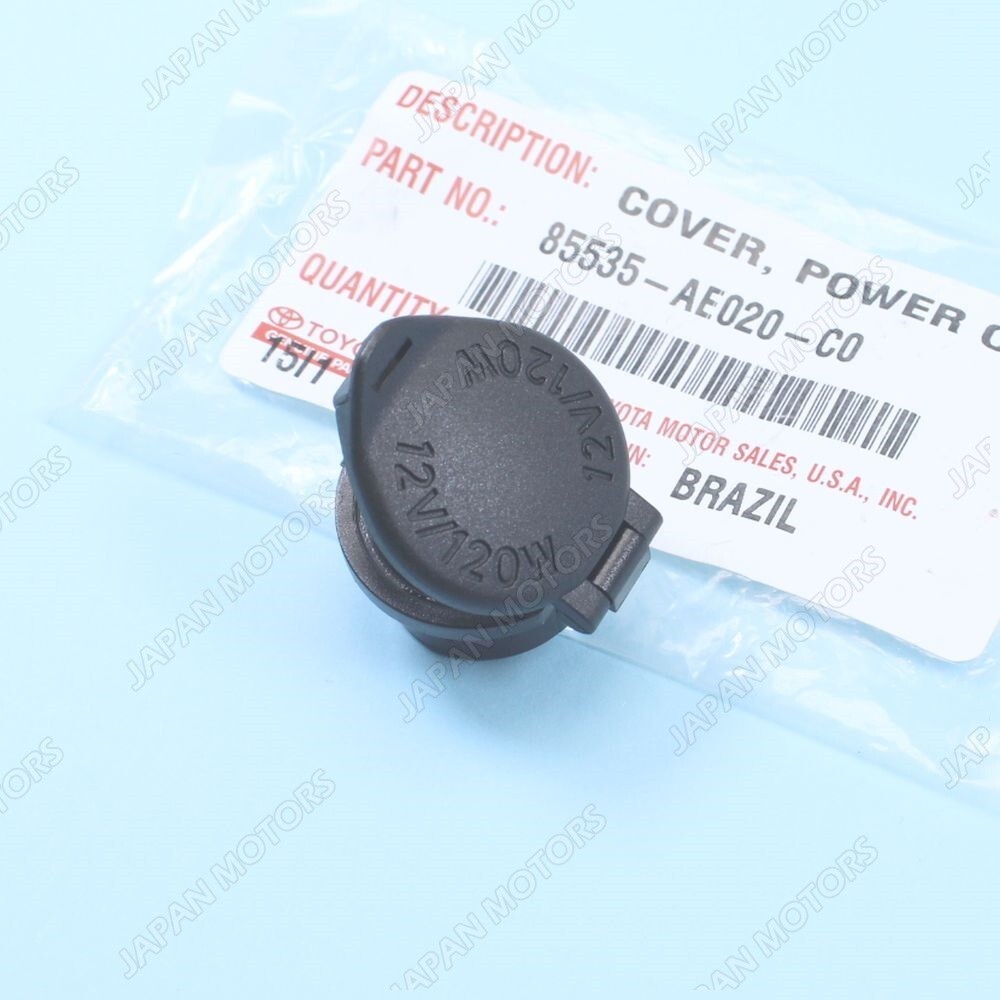 New Genuine OEM Toyota Tundra 2007 - 2011 Power Outlet Plug Cover 85535 ...