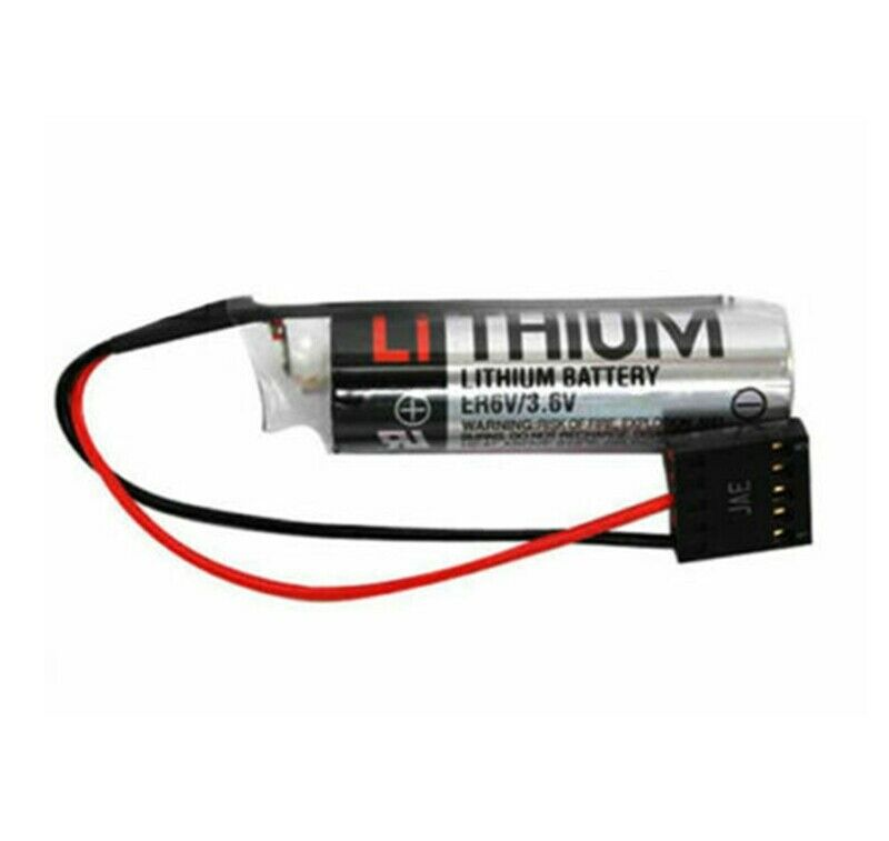 US TOSHIBA ER6VC3N ER6V/3.6V 2Ah+JAE5PIN The PLC battery CNC for ...
