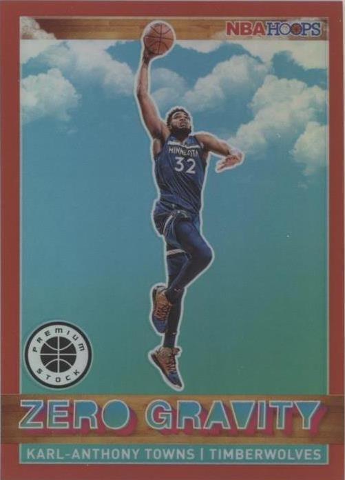 2019-20 Panini NBA Hoops Premium Stock - Zero Gravity Karl-Anthony ...