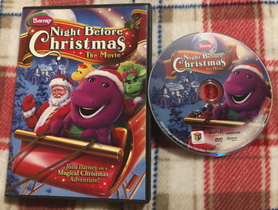 BARNEY: NIGHT BEFORE CHRISTMAS: THE MOVIE [1999] | DVD, Very Good ...